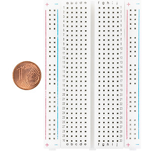 risingsaplings 3pcs Breadboard Prototype Board 400 Points Holes Universal Ties breadboard Experiment PCB Small for Arduino Project Raspberry pi DIY Power Rails Easy to use