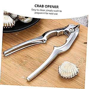 Pecan Cookies 1pc Open Venerupis Philippinarum Device Cookies Seafood Tools Walnut Opener Nutcracker Cracking Nuts Crab Crackers Kitchen Tool Household Open Too Clam Clamp
