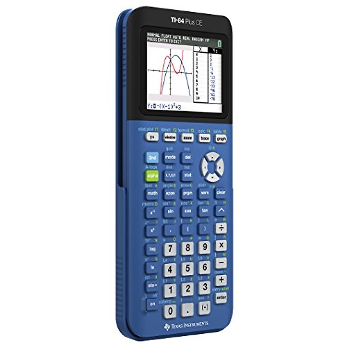 Texas Instruments TI-84 Plus CE Blueberry Graphing Calculator