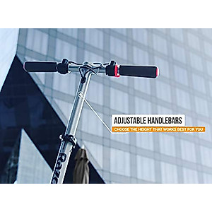 Razor E Prime Adult Electric Scooter - Up to 15 mph, 8" Airless Flat-free Tires, Rear Wheel Drive, 250W Brushless Hub Motor, Lightweight Aluminum Frame, Anti-Rattle System, Foldable