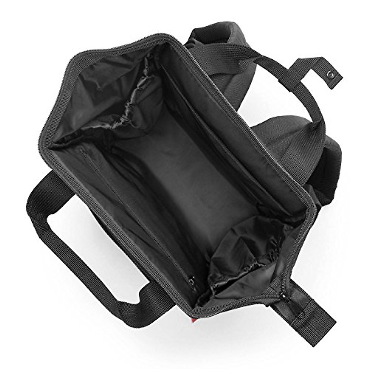 reisenthel allrounder R black – Backpack and tote bag in one - With plug-in flap for travel trolleys