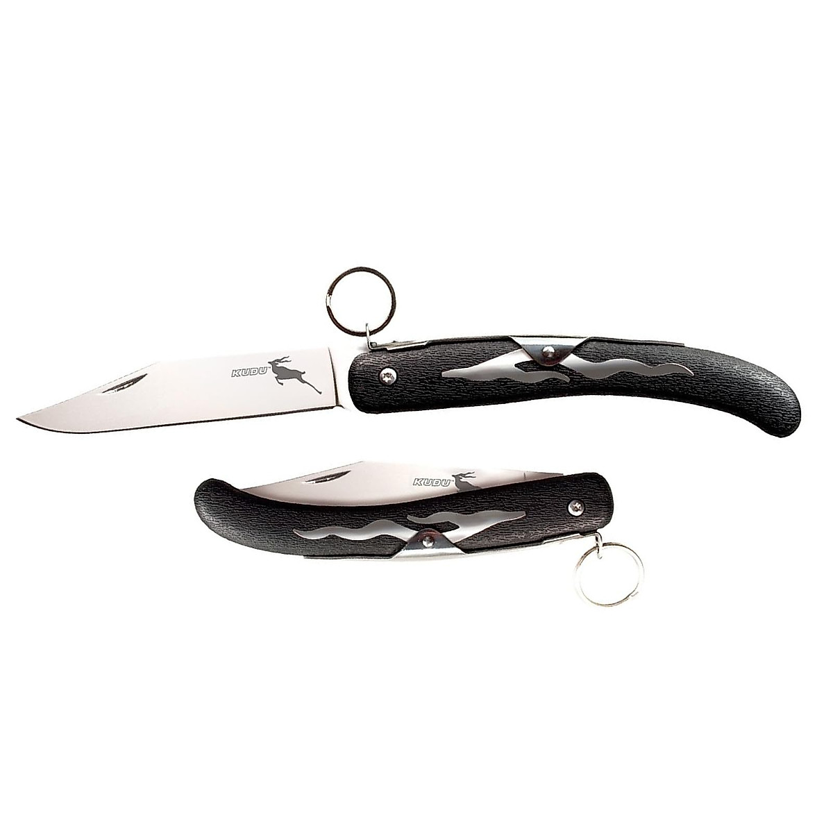 Cold Steel Kudu 4.25" 5Cr15MoV Steel Clip Point Razor-Sharp Blade 5.75" Zy-Ex Handle Everyday Carry Folding Knife w/Ring Lock