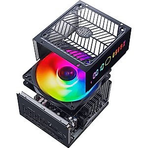 Cooler Master XG850 Plus Platinum ARGB Fully Modular, 850W, Built-in Information Display Panel, ARGB 135mm Silent Fan, Intel ATX 12V Ver 2.53, 100% Japanese Capacitors (MPG-8501-AFBAP-XUS)