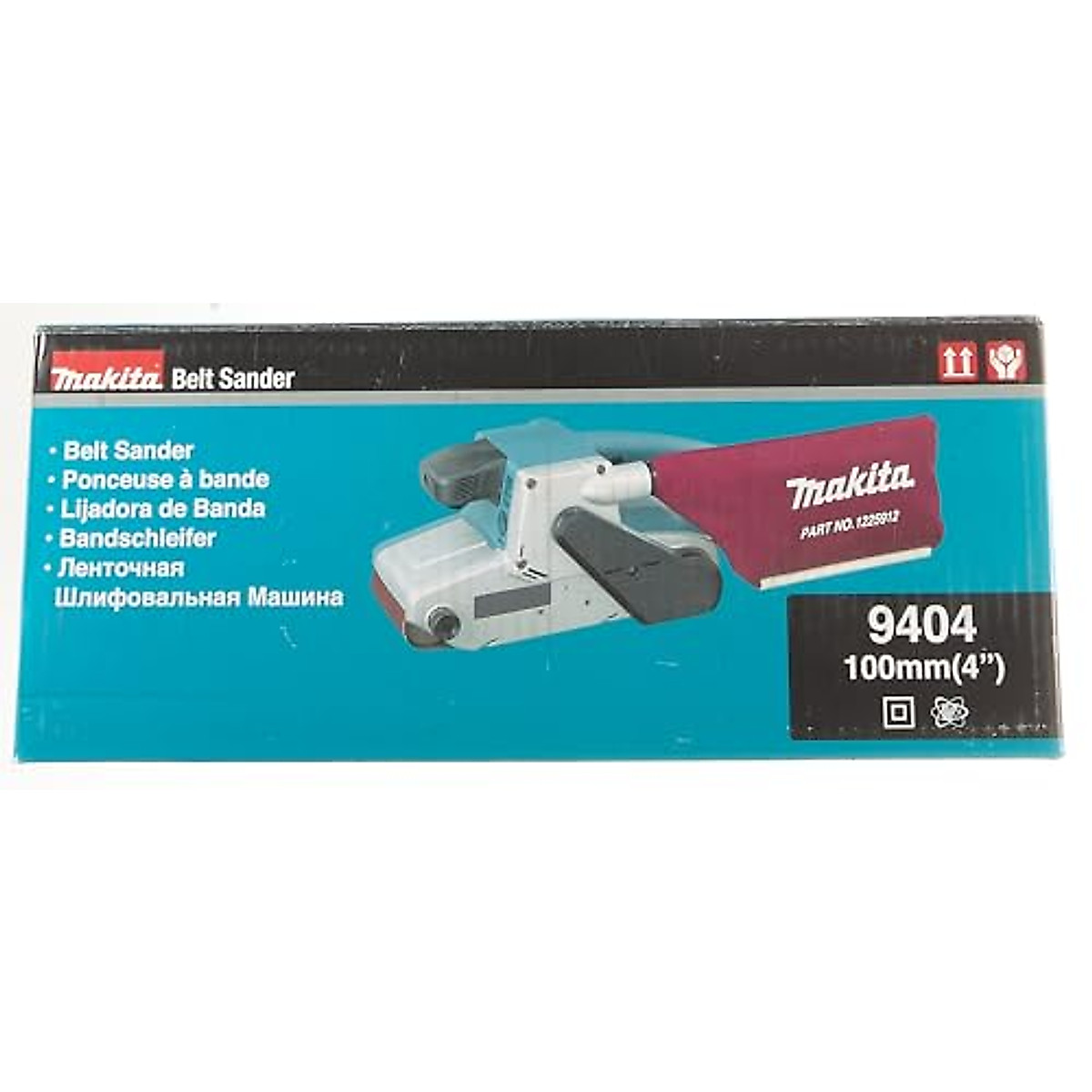 Makita 9404 4" x 24" Belt Sander, with Variable Speed , Blue