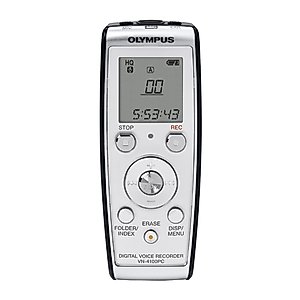 VN-4100PC Digital Voice Recorder, PC-Linked, 256MB Built-In Memory (141927)