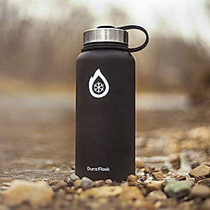 Explorer 32oz Insulated Water Bottle (Midnight Black)