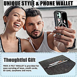 OTTARTAKS iPhone 11 Case with Screen Protector, Street Fashion Full Body Rugged Heavy Duty Case for Boys Men, Shockproof 3-Layer Defender Protective Case for iPhone 11 6.1inch, Camo Shark