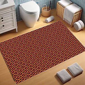 The Shining Bath Mat, The Shining Overlook Hotel Rug, Horror Bath Mat, Halloween Mat, Modern Bath Mat, Overlook Hotel, Bath Mat, House Gift