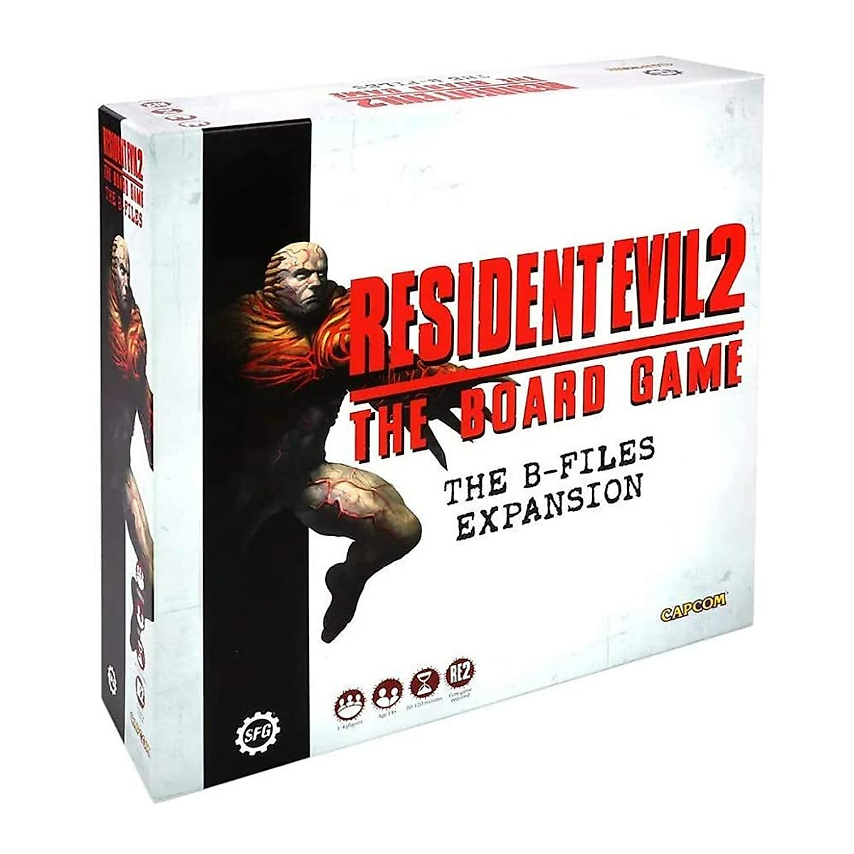 Resident Evil 2 The Board Game Bundle: Base Game, 4th Survivor and B-Files Expansions (3 Items)