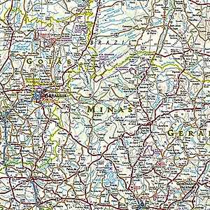 Brazil Map (National Geographic Adventure Map, 3401)