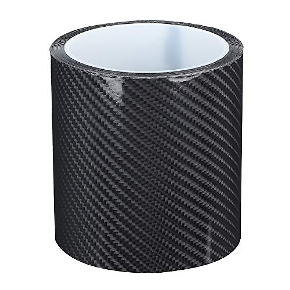 Protective Film for Cars, Carbon Fiber Protective Film Car Door Edge Guard Anti-Scratch Sticker Black(10CM*3M)