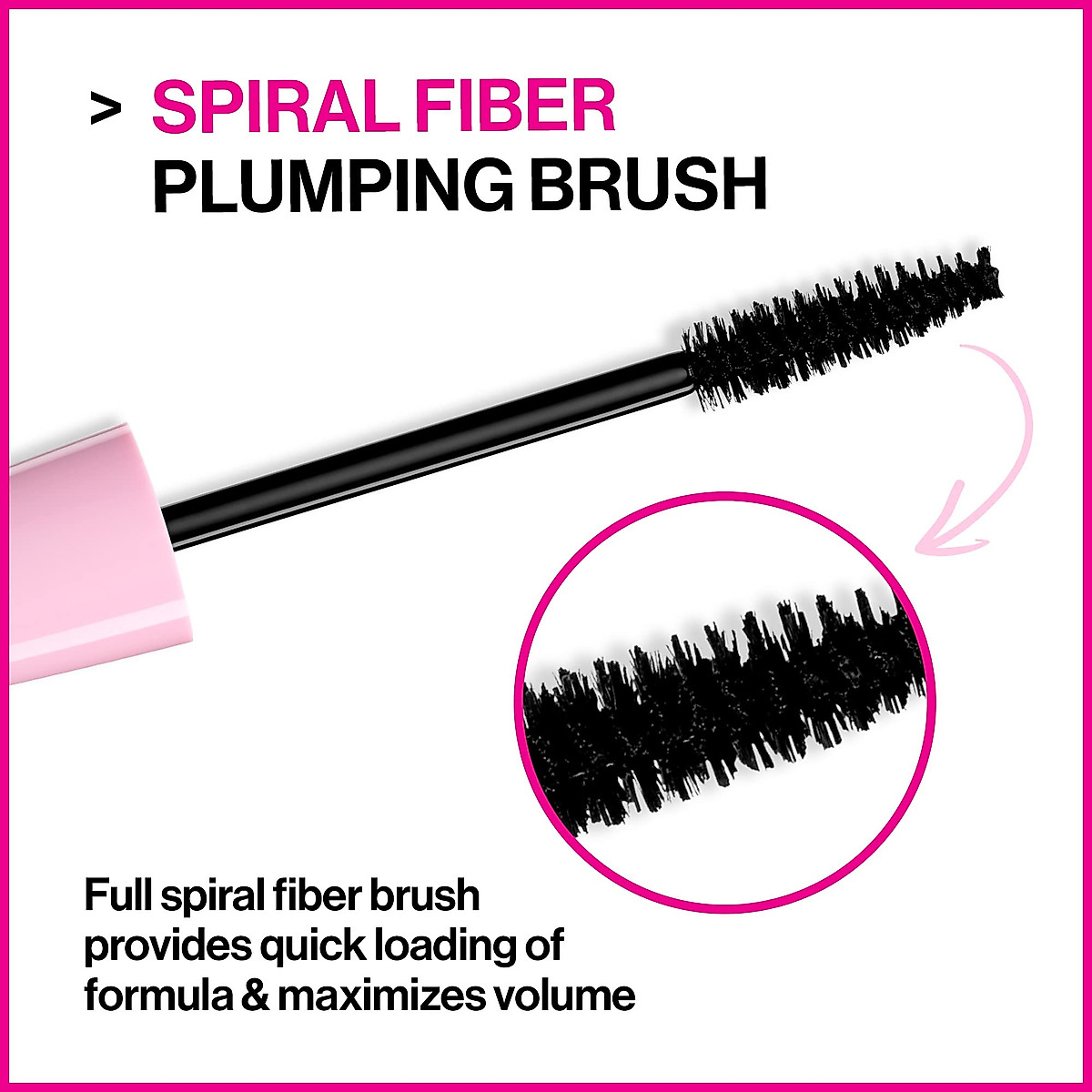wet n wild Mascara Mega Volume - Vitamin E Enriched Volumizing, Waterproof, Smudge-Resistant Formula, Cruelty-Free, Gluten-Free, Sulfate-Free & Vegan - Black