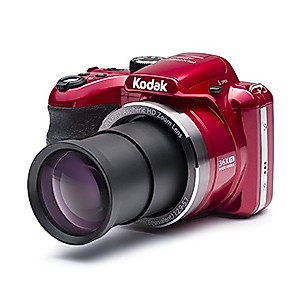 Kodak 16 Astro Zoom AZ362 with 3" LCD, Red (AZ362-RD)
