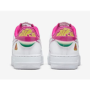 Nike Women's Air Force 1 Low '07 Size 6.5 US- DV3809 100 Dragonfruit White/White-pink Prime