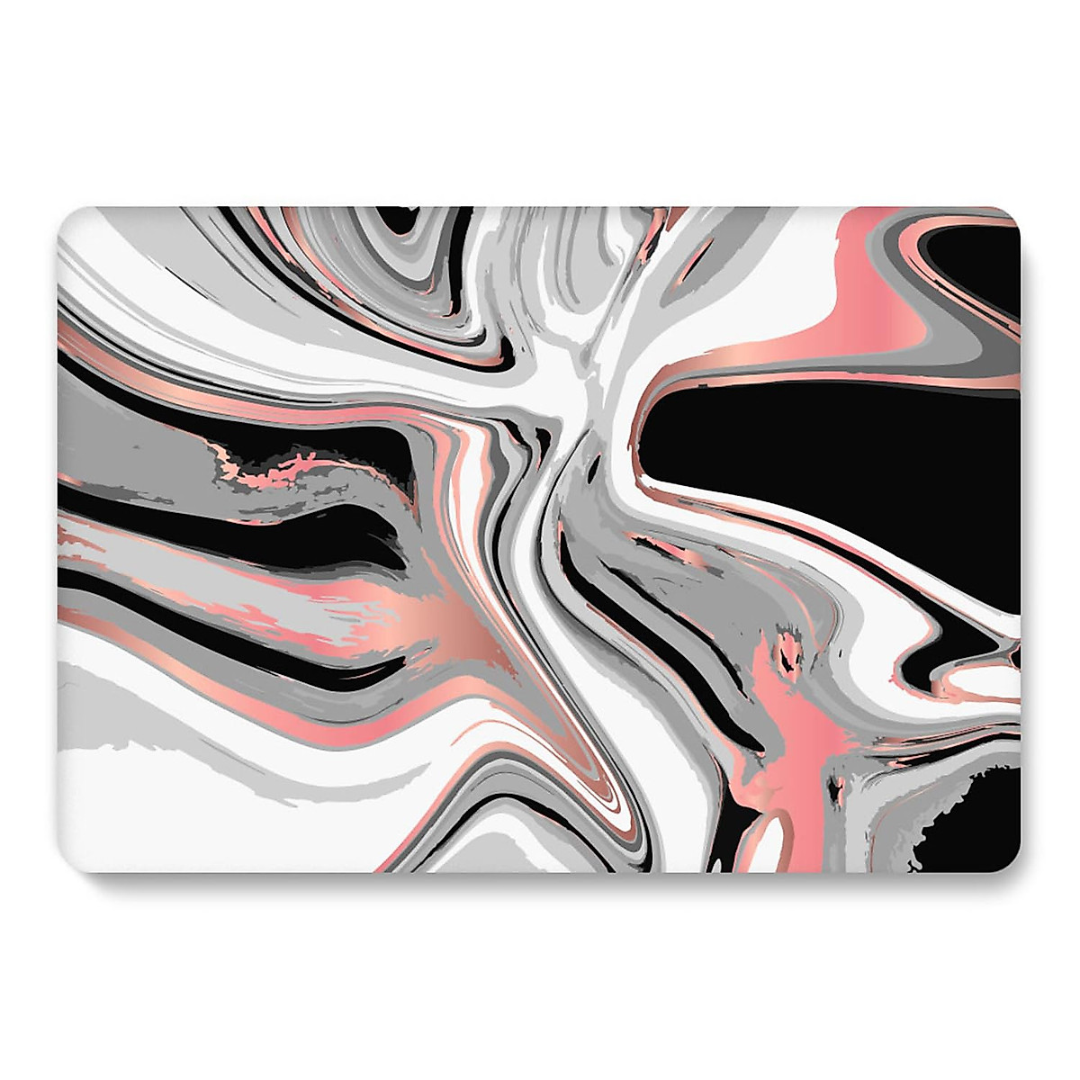IVY Fluid Marble Design Folio Hard Case for MacBook Air 13 with M2 (Models: A2681) with Keyboard Cover - D