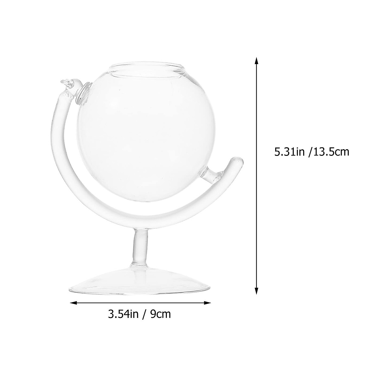 Cocktail Glasses Set of 4, Wine Glasses Cocktail Cups Wine Globe Decanter Fancy Fun Cocktail Glasses for Home Bar Club Party Novelty Drinking, Juice, Wine