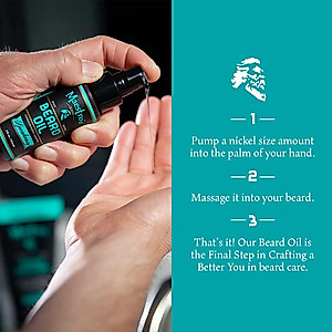 Maestro's Classic BEARD OIL | High-Shine Moisturizing & Taming for All Beard Types & Lengths- Speakeasy blend, 2 Ounce