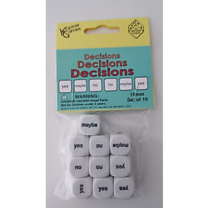Koplow Games Decisions Dice Set of 10