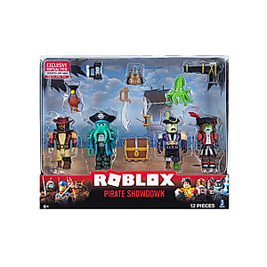 Roblox Action Collection - Pirate Showdown Four Figure Pack [Includes Exclusive Virtual Item]