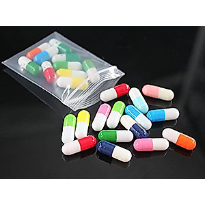 Small Plastic Bags, Mini Tiny Bags, Thick, Clear, 8mil(two sides), 2"×2.4", 150PCS, Jewelry Bags, Pill Pouch, Food Storage Bags, Earring Bags, Plastic Packaging Bags, Grocery Bags