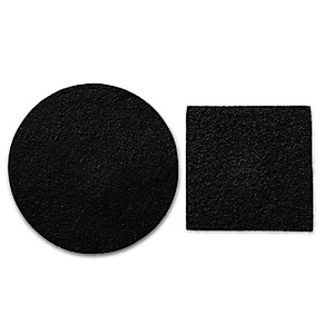 Epica Charcoal Filter Replacement for Countertop Compost Bin | Kitchen Compost Bin Filter | 2-in-1 Compost Bucket Filter Removes Odors | Compost Filter, 6.5”