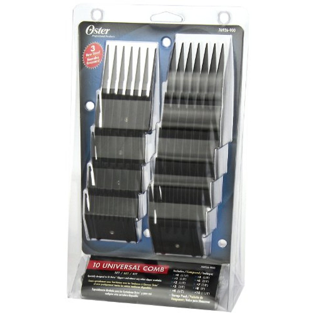 Oster Professional 10 Comb Set Specially Designed to Fit Oster Clippers.