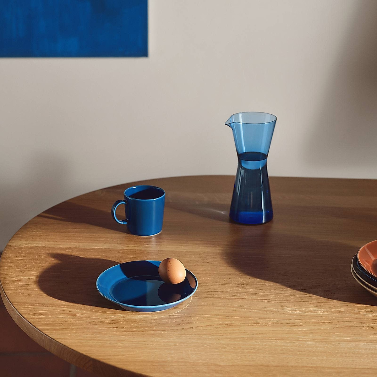 Iittala Teema 1062246 Mug, 1.2 fl oz (0.4 L), Vintage Blue