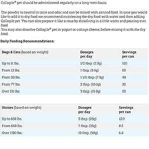 COLLAGILE® pet - Dog Hip & Joint Care | Effective Powder Supplement | Clinically Tested by Vets | 100% Natural | Tasteless and Odorless