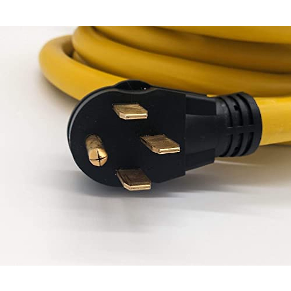 Connecticut Electric 25 Foot Generator Power Extension Cord, 50 Amp, 4 Prong, NEMA 14-50P to SS2-50R (CS6364)