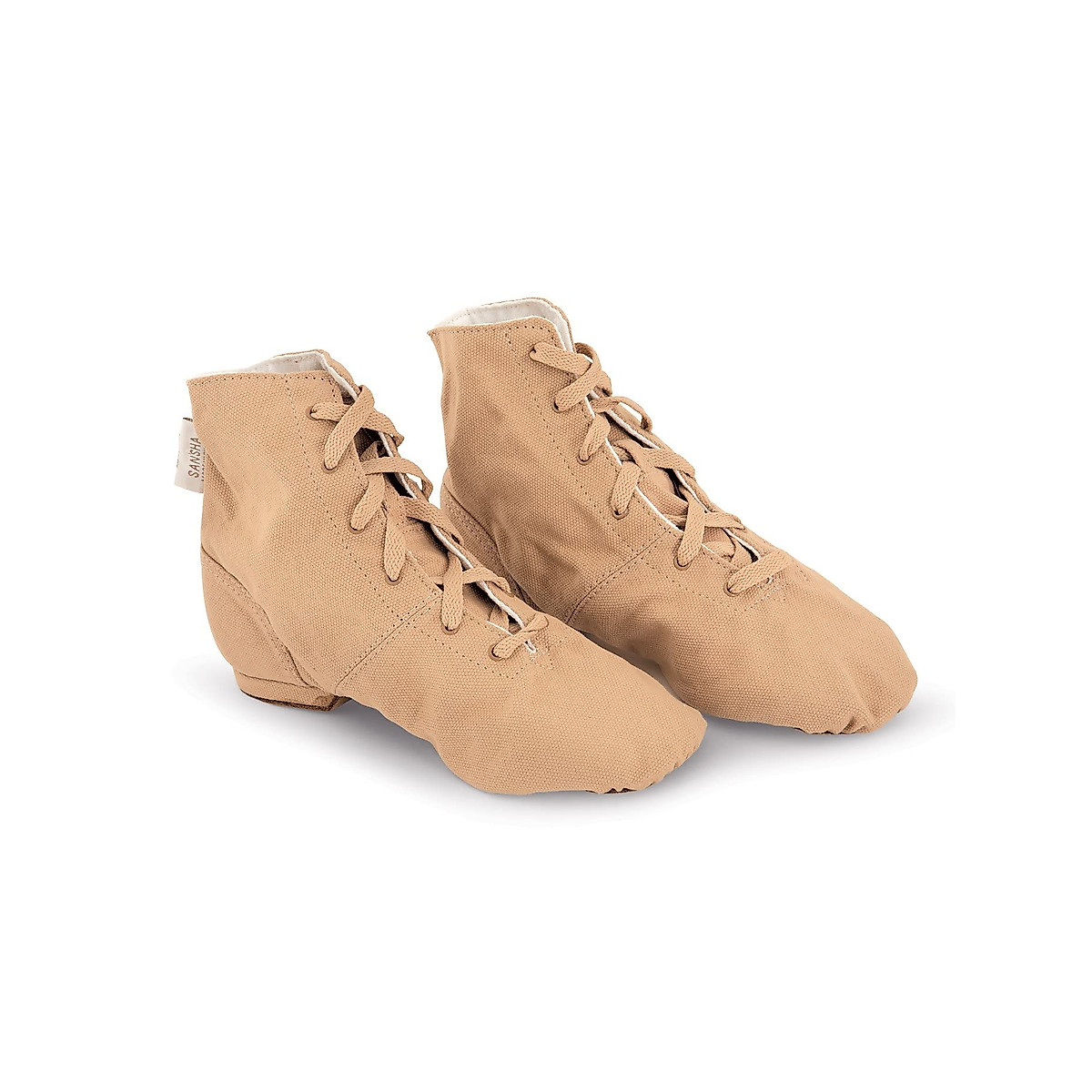 Adult Canvas Dance Boots JB3FLS7 Flesh 7 M US