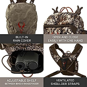 Badlands Bino XR Camouflage Binocular & Rangefinder Case, Mud