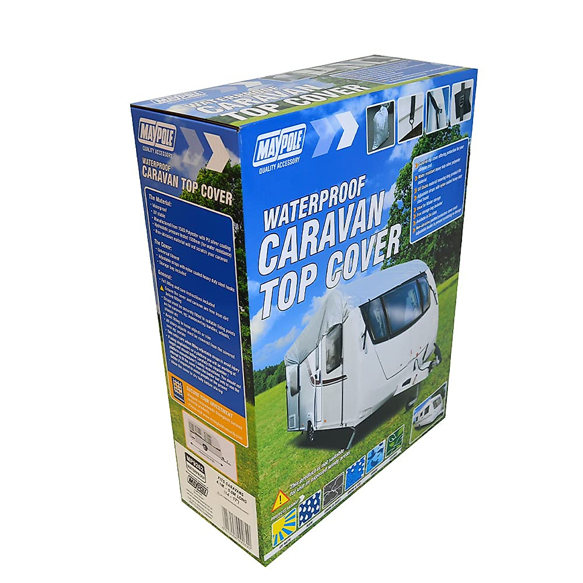 Maypole 9264 Caravan Top Cover Fits 5.6-6.2 m/ 19-21 ft