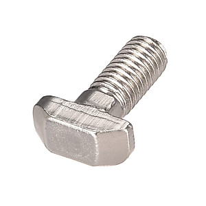 uxcell M8x20mm T-Slot Drop-in Stud Sliding Screw Bolt Carbon Steel 20pcs for 40 Series European Standard Aluminum Profile