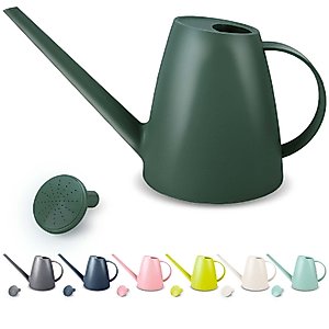 Watering Can for Indoor Plants, Small Watering Cans for House Plant Garden Flower, Long Spout Water Can for Outdoor Watering Plants 1.8L 1/2 Gallon