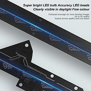 3D Hologram Fan, 350R/Min, 170° Viewing Angle, 2880 HD LED Light Beads, 8 Leaves 2048X2880 WiFi Holographic Projectors for Business Store Signs, Bar, Casino, Party(USA)