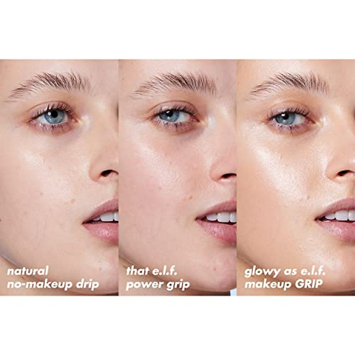 e.l.f. Power Grip Primer + 4% Niacinamide, Gel-Based & Hydrating Face Primer, Evens Skin & Brightens, Grips Makeup, Vegan & Cruelty-Free, 0.811 Fl Oz