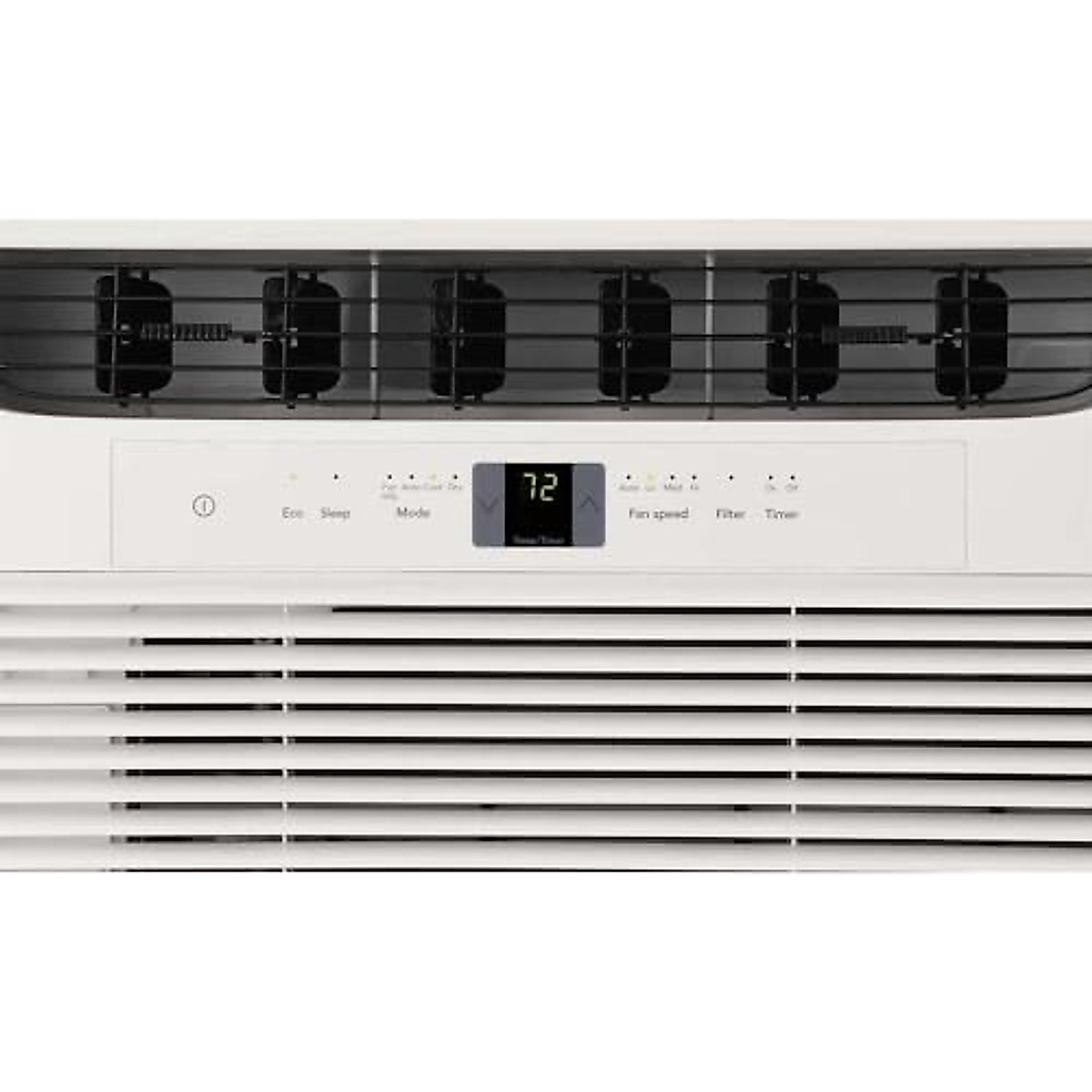Frigidaire FFRA062WAE Window-Mounted Room Air Conditioner, 6,000 BTU with Multi-Speed Fan, Sleep Mode, Programmable Timer, in White