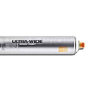 Montana Cans ULTRA WIDE Spray Paint, 750ml, Snow White, 25 Fl Oz (Pack of 1)