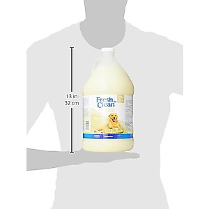 PetAg Fresh 'n Clean Oatmeal 'n Baking Soda Dog Shampoo - Tropical Fresh Scent - Strengthens, Repairs, & Protects Your Dog's Coat - 18 Fl Oz