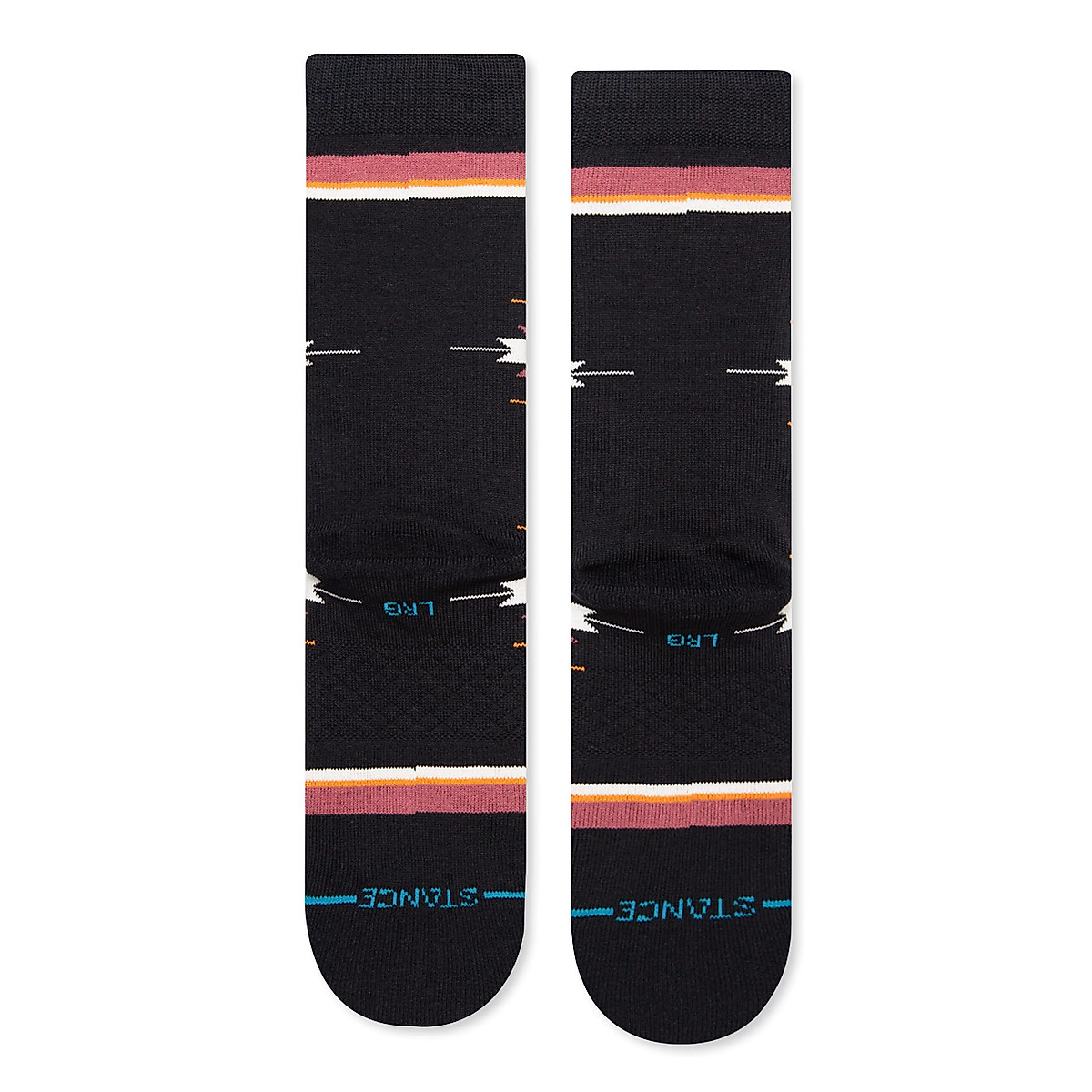 Stance Cloaked Crew Socks (Medium, Washed Black)