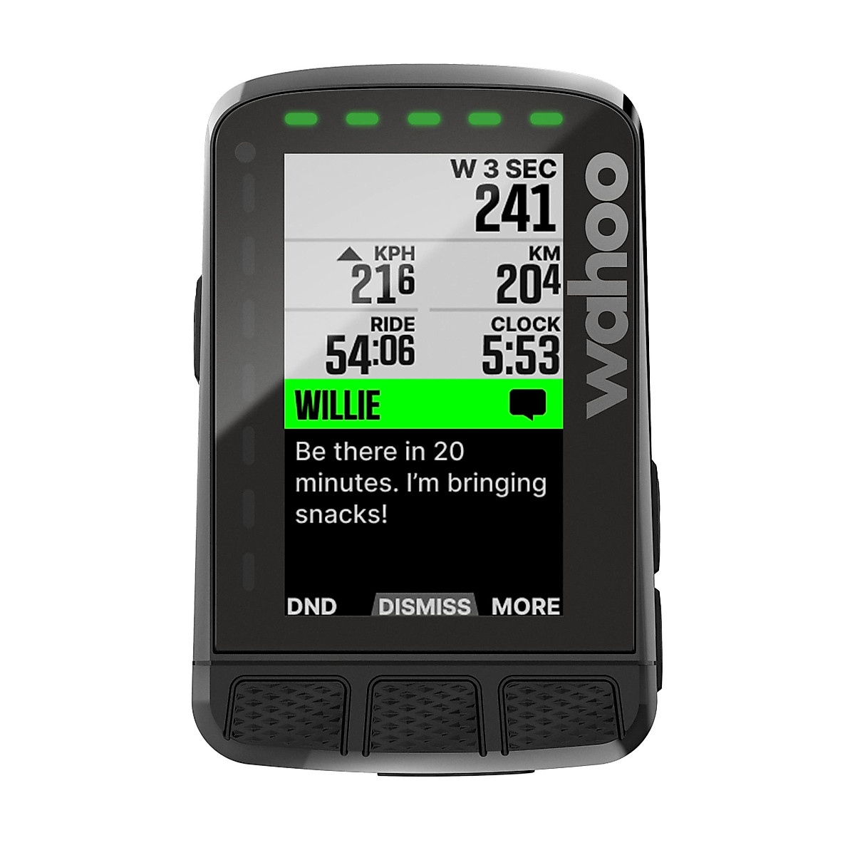 Wahoo ELEMNT ROAM GPS Cycling/Bike Computer,Black