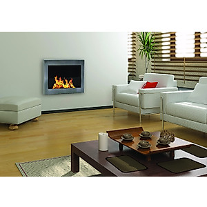 Anywhere Fireplace Indoor Wall Mount Fireplace - SoHo (White-High Gloss) Model