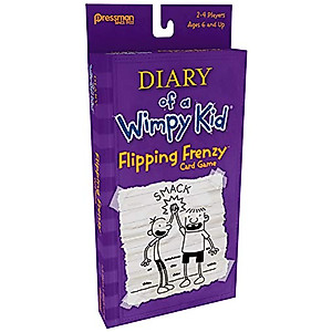 Pressman Diary of a Wimpy Kid Card Game - Flipping Frenzy, Multi Color