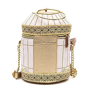 Danielle NicolexHarry Potter Owl Post Bird Cage Crossbody Bag - Fashion Cosplay Disneybound Cute Crossbody Bags, Multicolor