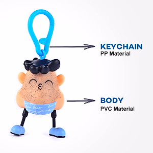 Angel's Wonderland Blue Kiss Blackheads Remover, Pimple Popper as Valentine's Day Gag Gift, Stress Relief Hair Pulling Toy