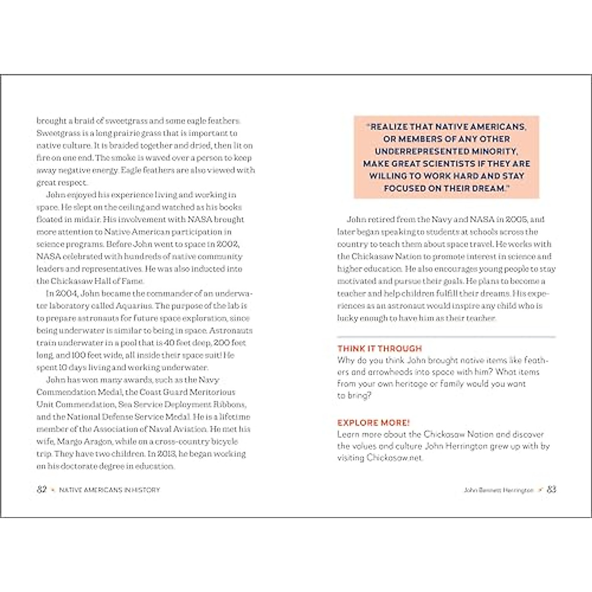 Native Americans in History: A History Book for Kids (Biographies for Kids)