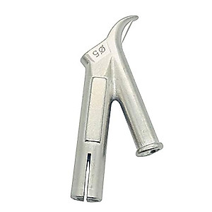 ZYZMH Round Shape Welding Mouth Nozzles Speed Welder Nozzle for PVC Plastic Hot Heat Air Gun Weld Tip for Plastic Vinyl Welder (Size : 8x5mm)