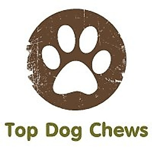 Top Dog Chews – Knee Caps, 20 Count, Dog Beef Chew Bones, Long Lasting Treats for Aggressive Chewers, Perfect for Large Medium, or Small Dogs, Made in USA