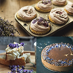 Dried Lavender Flowers for Home Fragrance Sachets Grade Dried Lavender Flowers for Tea, Baking, Lemonade, Baths, Wedding Decoration, Fresh Fragrance