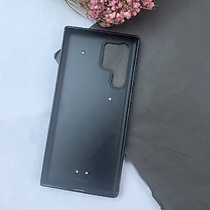 JUSTRY 5PCS Sublimation Blanks Phone Case Compatible with Samsung Galaxy S22 Ultra 5G Case,2 in 1 2D Soft Rubber TPU Blank DIY Phone Case Cover Heat Press, Easy to Sublimate Glitter Finish